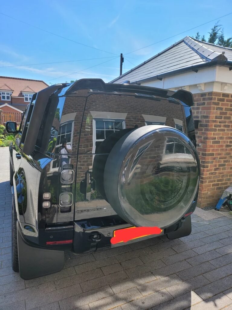 Smoked Rear Lights for Defender L663 - Jaguar Land Rover Retrofit and ...